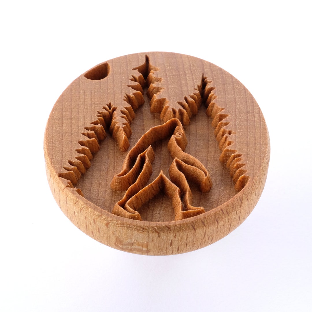 Scxl-053 Extra Large Round Stamp - Sasquatch - Etsy