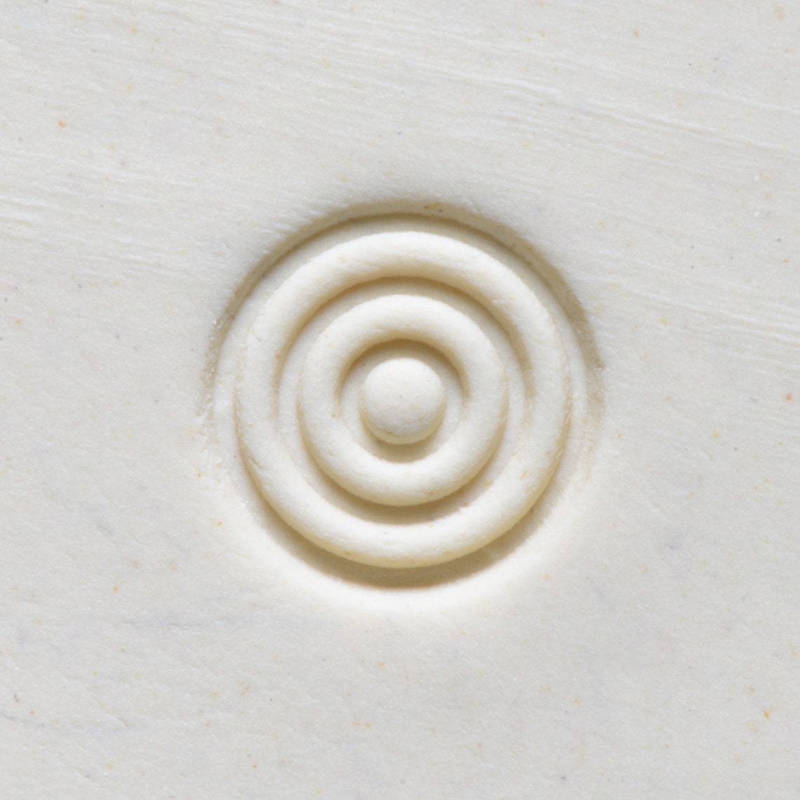 Scs-011 Small Round Wood Pottery Stamp - Circle - Etsy