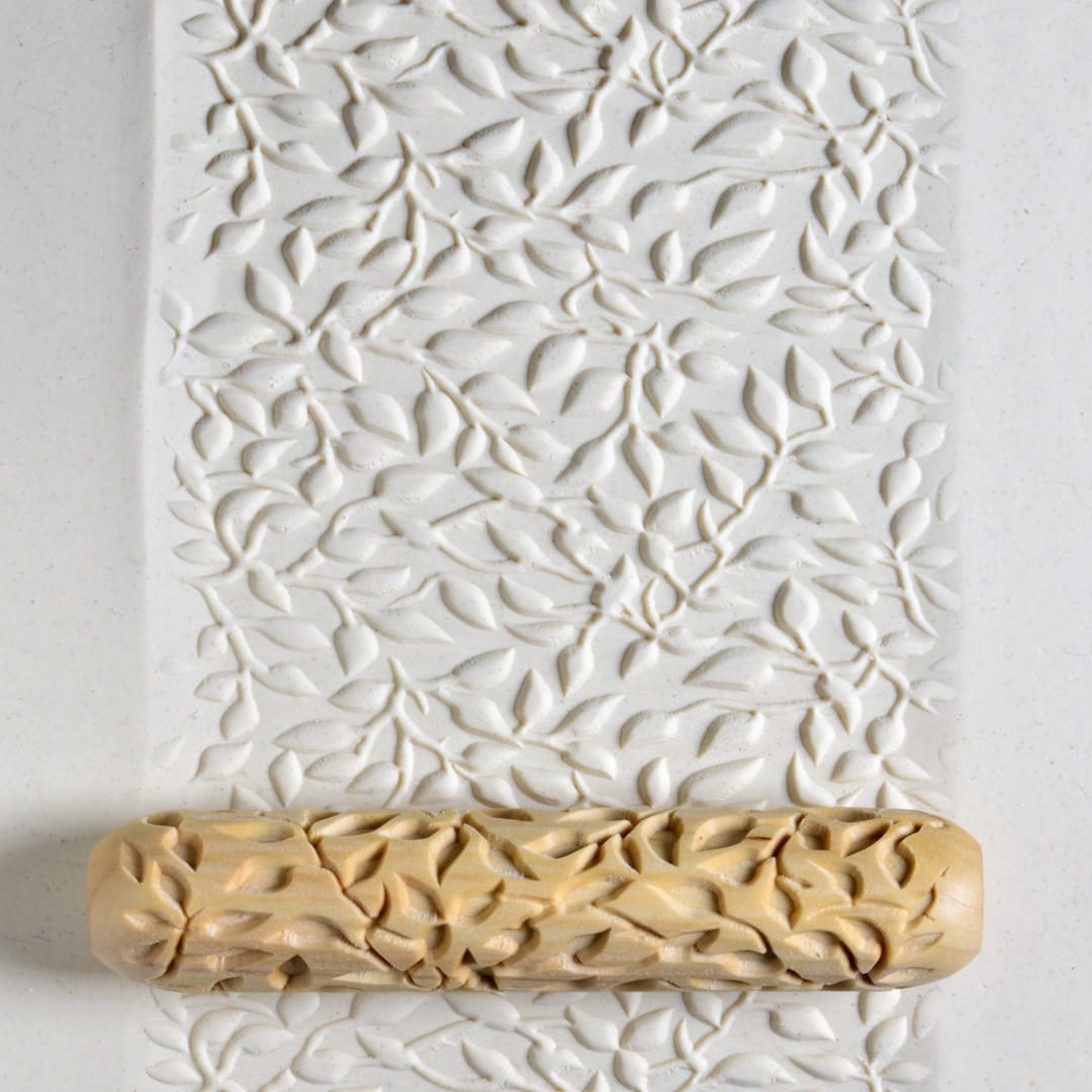 BHR-054 Big Pottery Hand Roller - Vines - Etsy