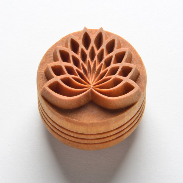 Lotus Stamp - Etsy