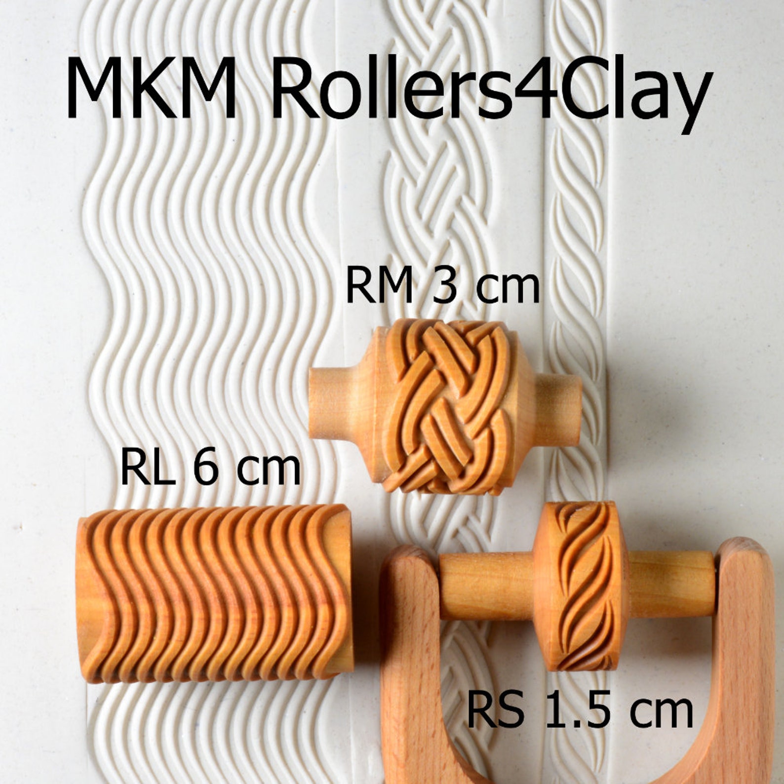 RL-032 Large Handle Roller - Mountain Forest - Etsy
