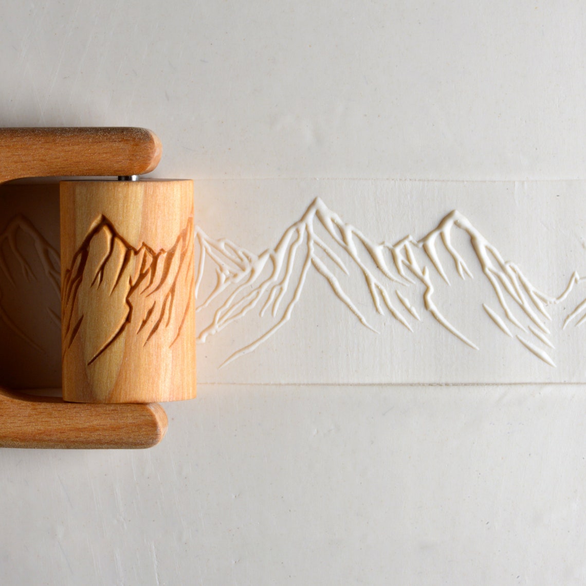 RL-031 Large Handle Roller - Mountain Range - Etsy