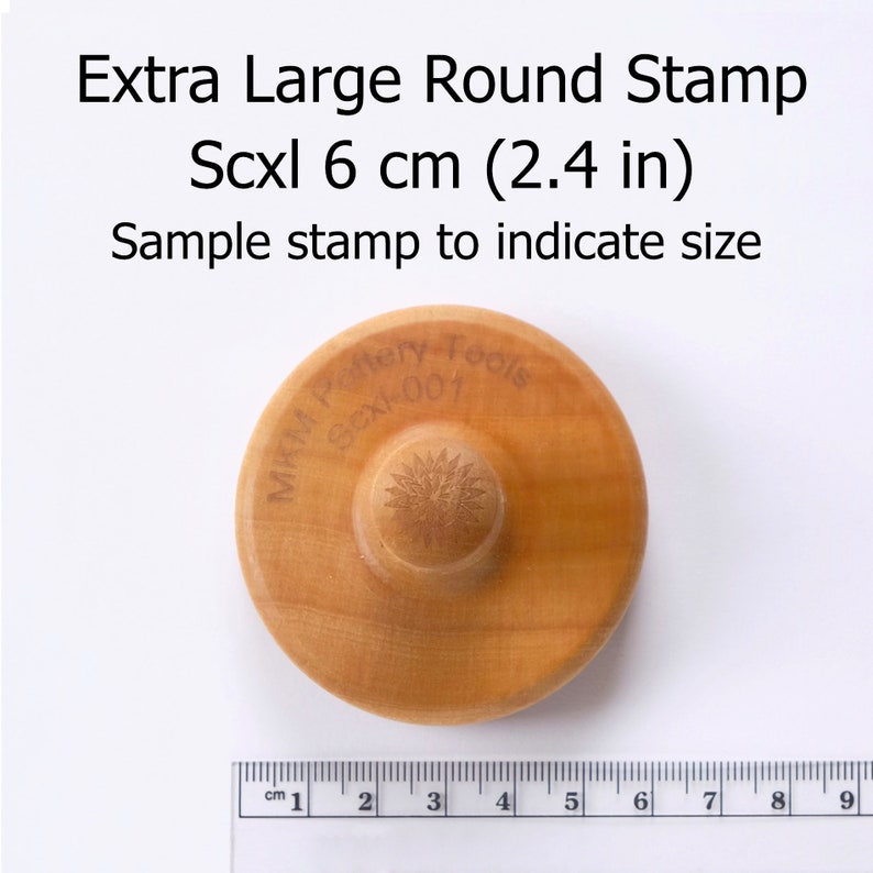 Scxl-029 Extra Large Round Stamp Cathedral | Etsy