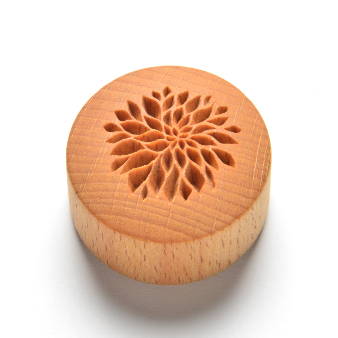 CT-002 Curve Top Stamp - Dahlia - Etsy