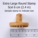 Scxl-007 Extra Large Round Stamp Old Tree - Etsy