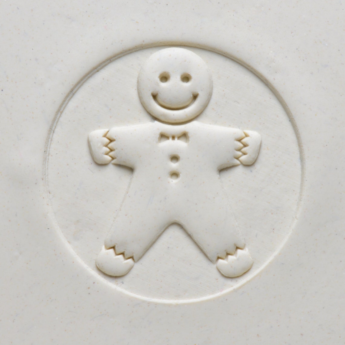 Scxl-039 Extra Large Round Stamp Gingerbread Man | Etsy