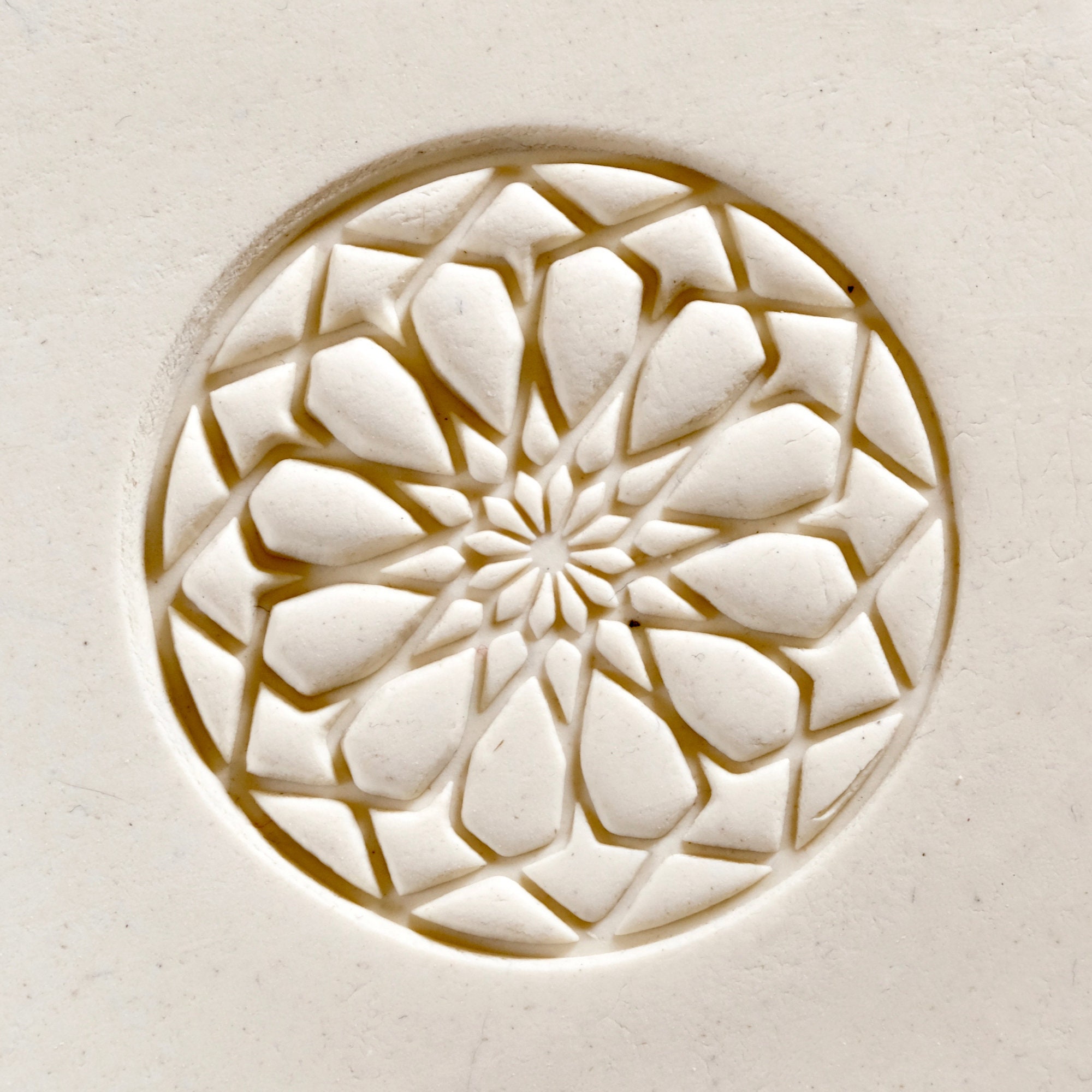 Scxl-020 Extra Large Round Stamp Rose Window 1 | Etsy