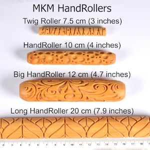 HR-062 Pottery Hand Roller - Herringbone Pattern - Etsy