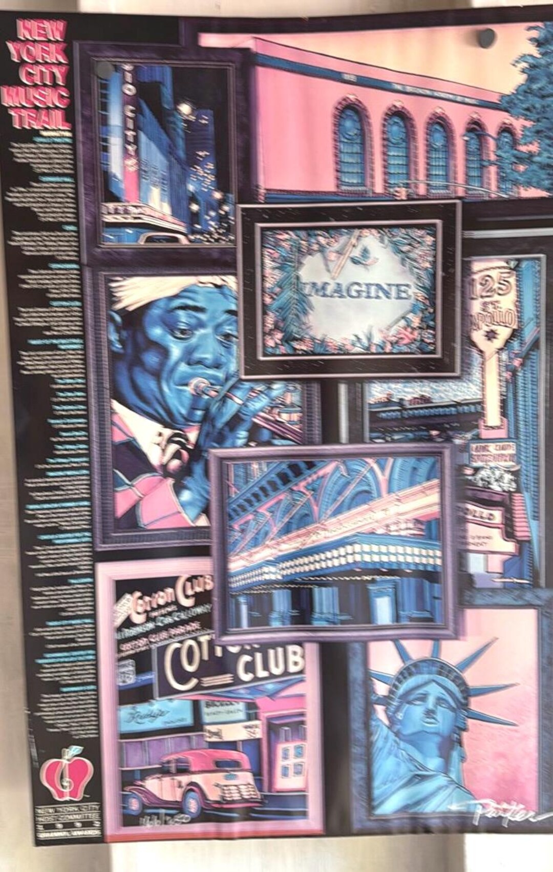Original 1992 GRAMMY Poster; Signed and Numbered David Parker; NYC ...