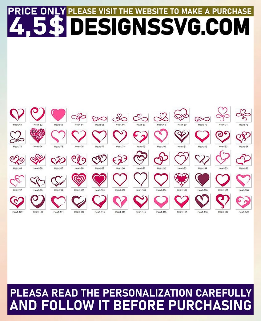 Más de 500 paquetes SVG MEGA del Día de San Valentín, SVG del Día de ...