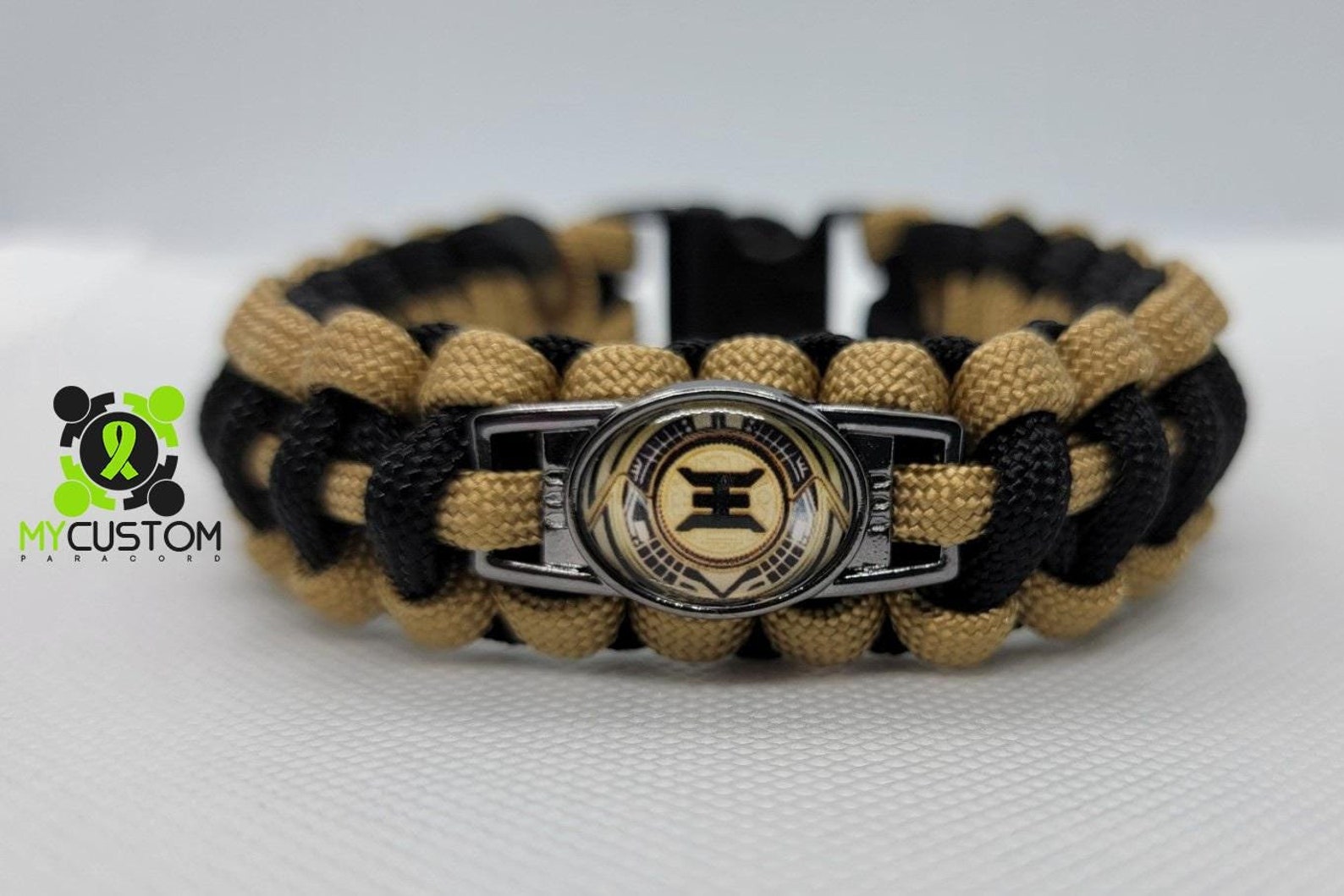 1 - Mighty Morphin Gold Zeo Power Ranger 550 Paracord Bracelet MMPR - Etsy