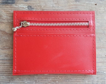 Red coin purse | Etsy