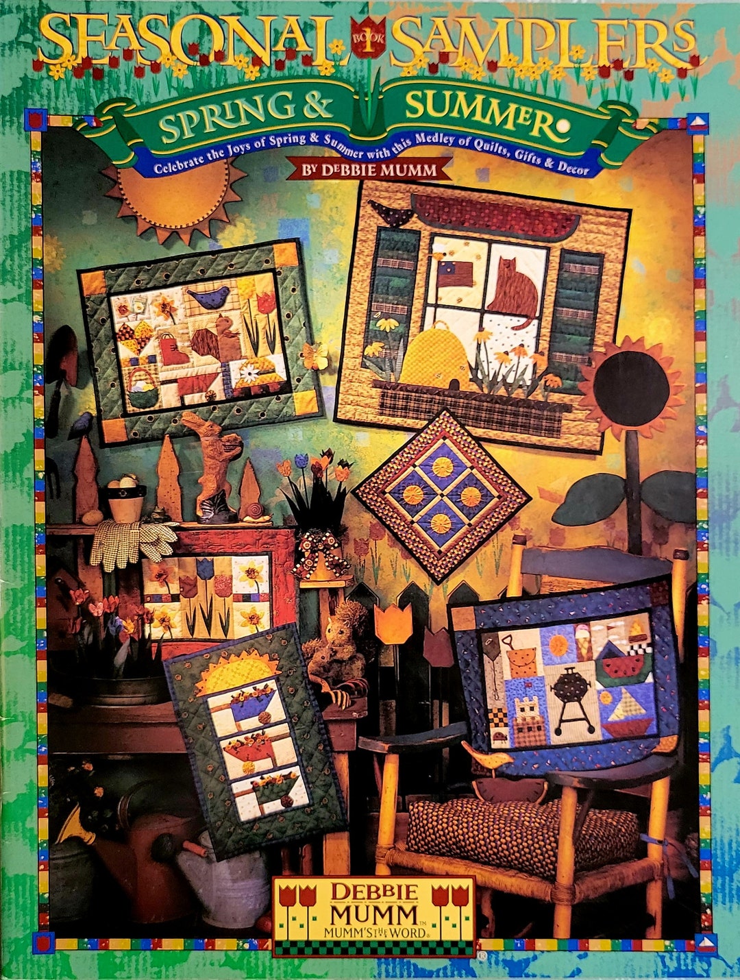 Seasonal Samplers Book 1 Spring & Summer Quilt Book - Etsy