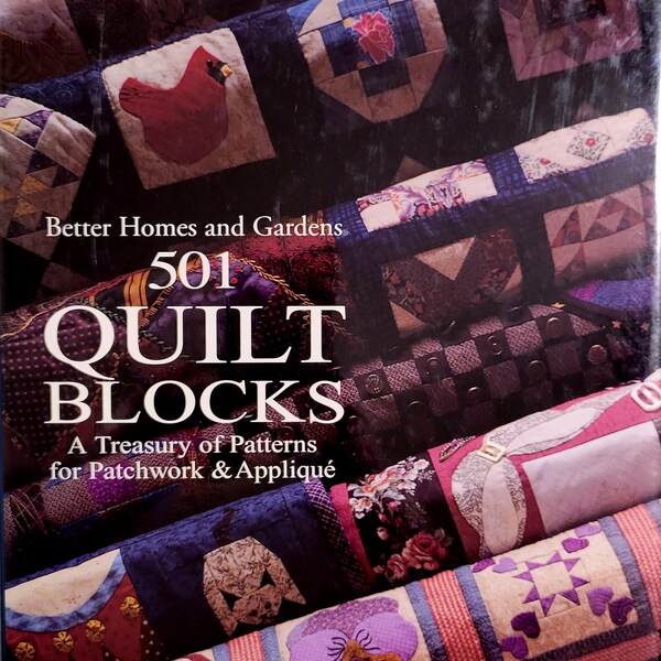 Book Quilt Block - Etsy