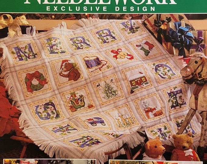 Christmas Afghan Cross Stitch Pattern - Etsy