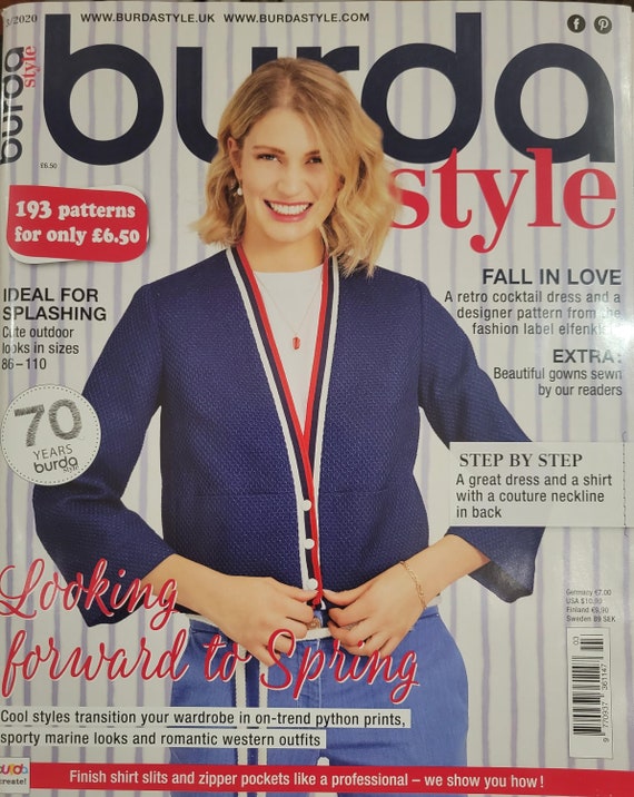 Burda Style Magazine 3/2020 Issue - Etsy