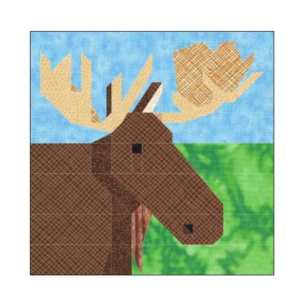 Moose Pattern - Etsy