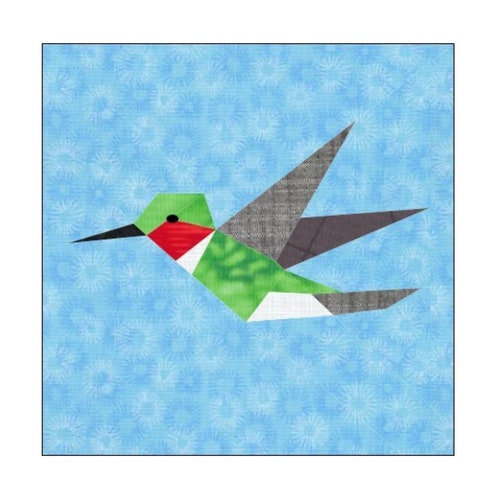 Dragonfly Paper Pieced Pattern - Etsy