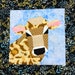 Cow Quilt Block Paper Pieced Pattern - Etsy Canada