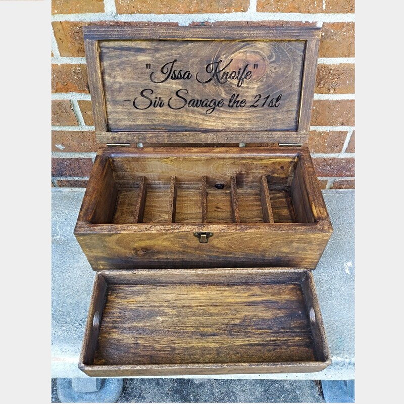 Pocket Knife Display Case - Etsy