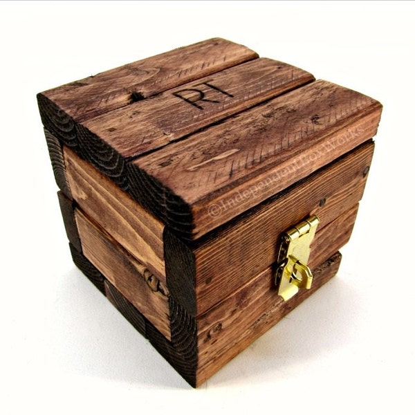 Rustic Wooden Box - Etsy