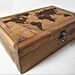 World Map Box, Adventure Gift Box, Photo Storage Case, Rustic Memory ...