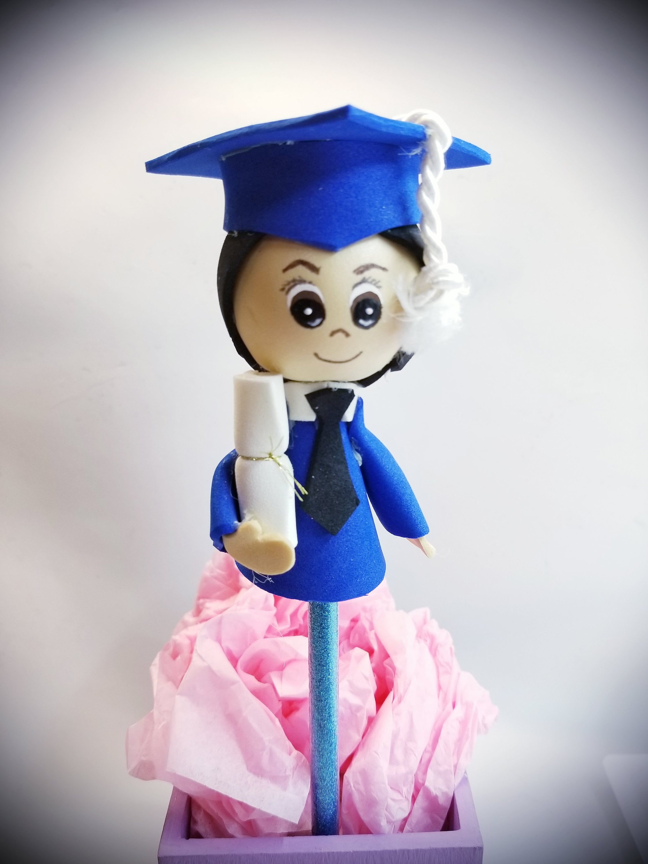 Toppers crayon de graduation. Fille ou garçon. - Etsy France
