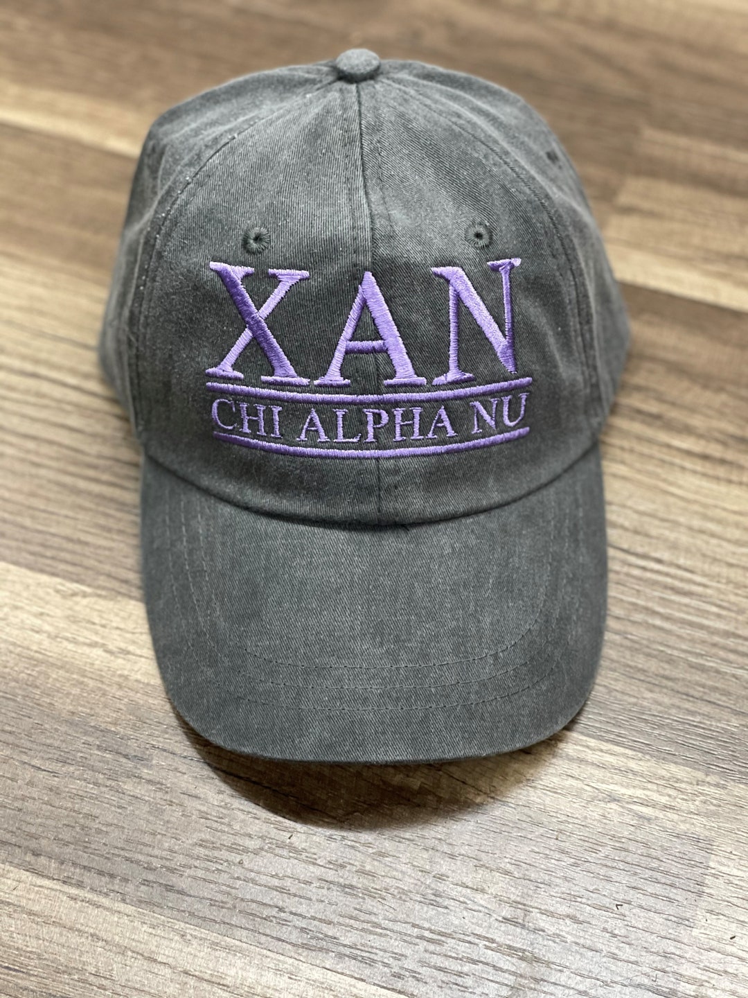 Chi Alpha Nu, Sorority Hat, Embroidered Adams Hat, Monogrammed Hat ...