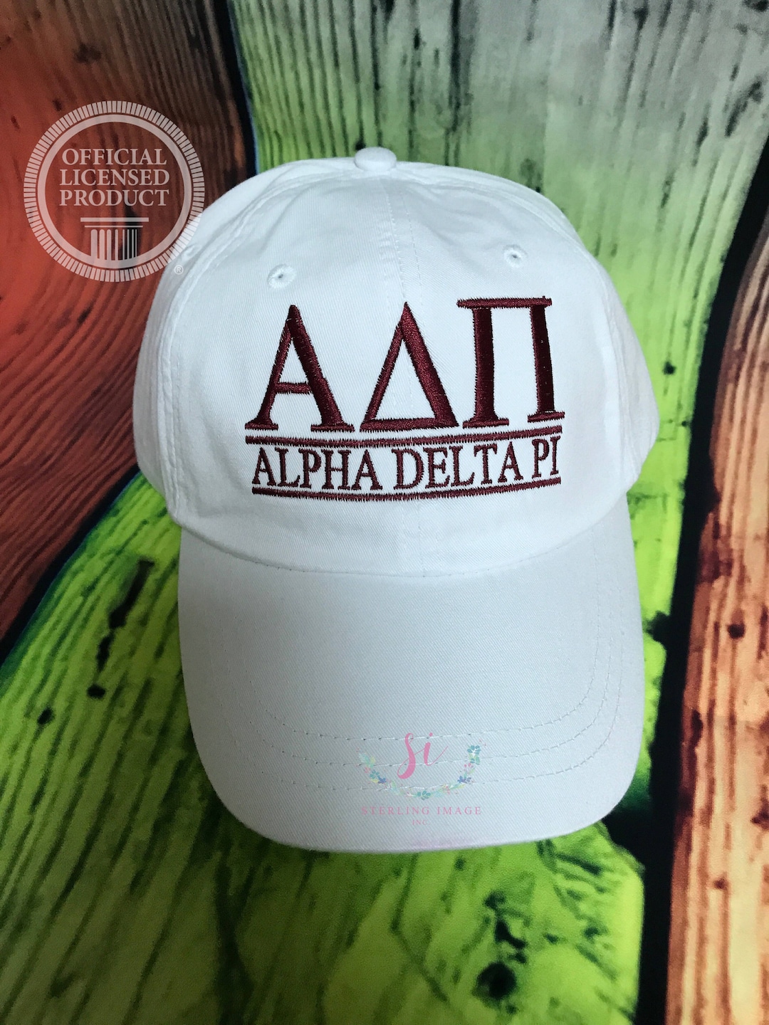 Alpha Delta Pi, Embroidered Adams Hat, Monogrammed Hat, Sorority Hats ...