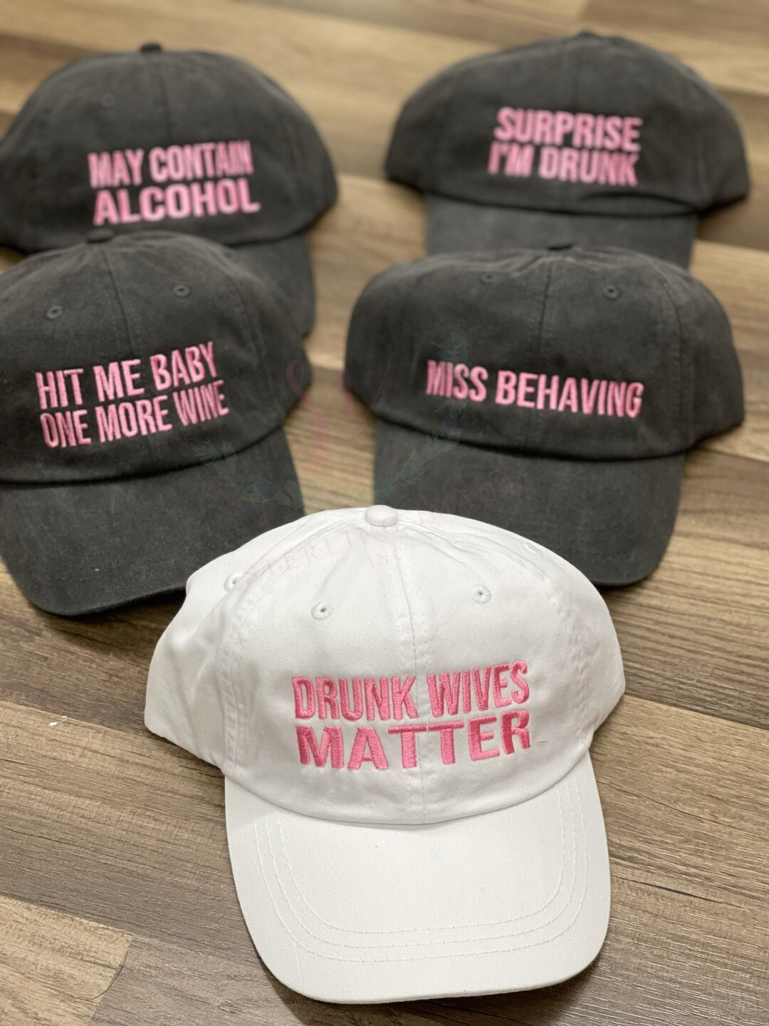 Bridesmaid Hats, Group Hats, Bachelorette Gifts, Wedding Party Gifts ...