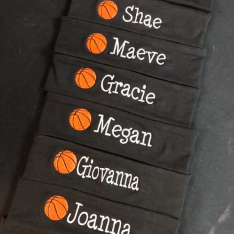 Basketball Headbands - Etsy