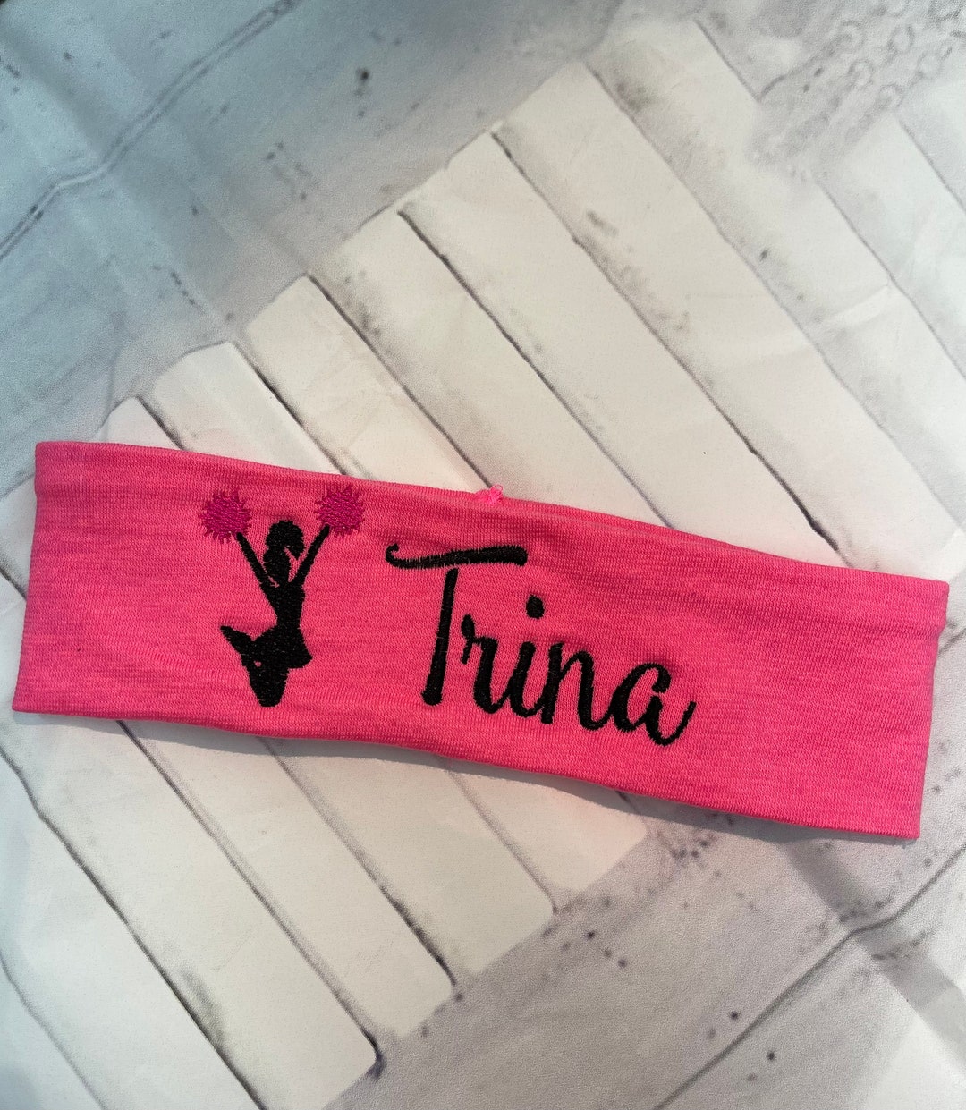 Cheerleading, Cheer Headband, Personalized Headband, Birthday Gift ...