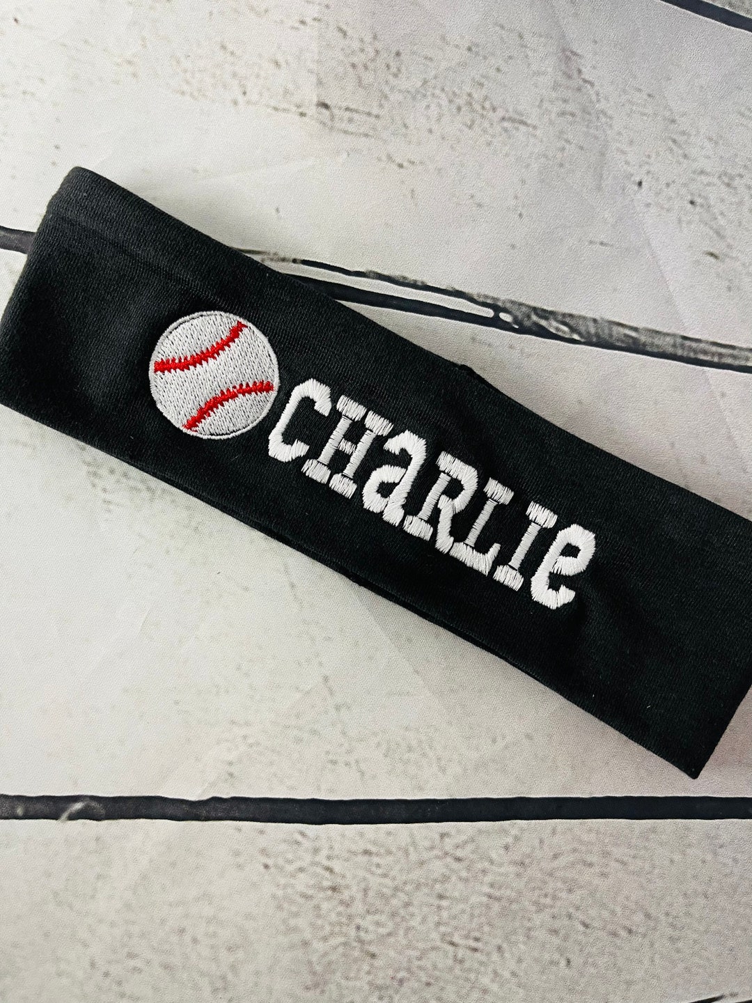 Baseball Headband, Sports Headband, Monogrammed Headband, Personalized ...