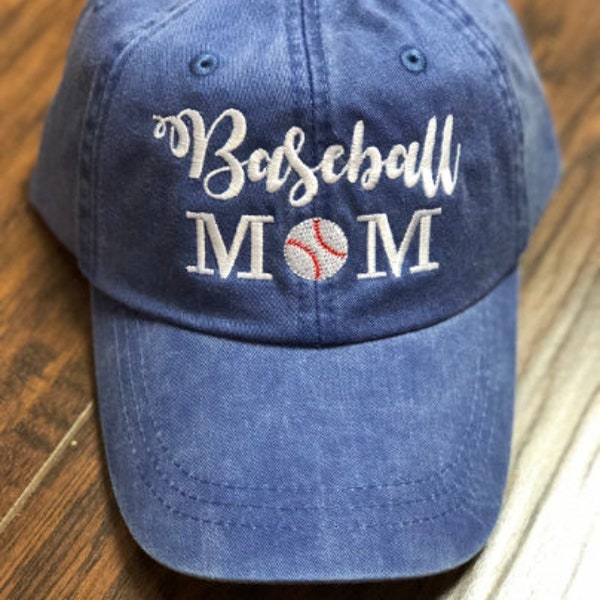 Baseball Mom Hat - Etsy