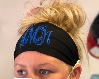 Headband With Button - Etsy