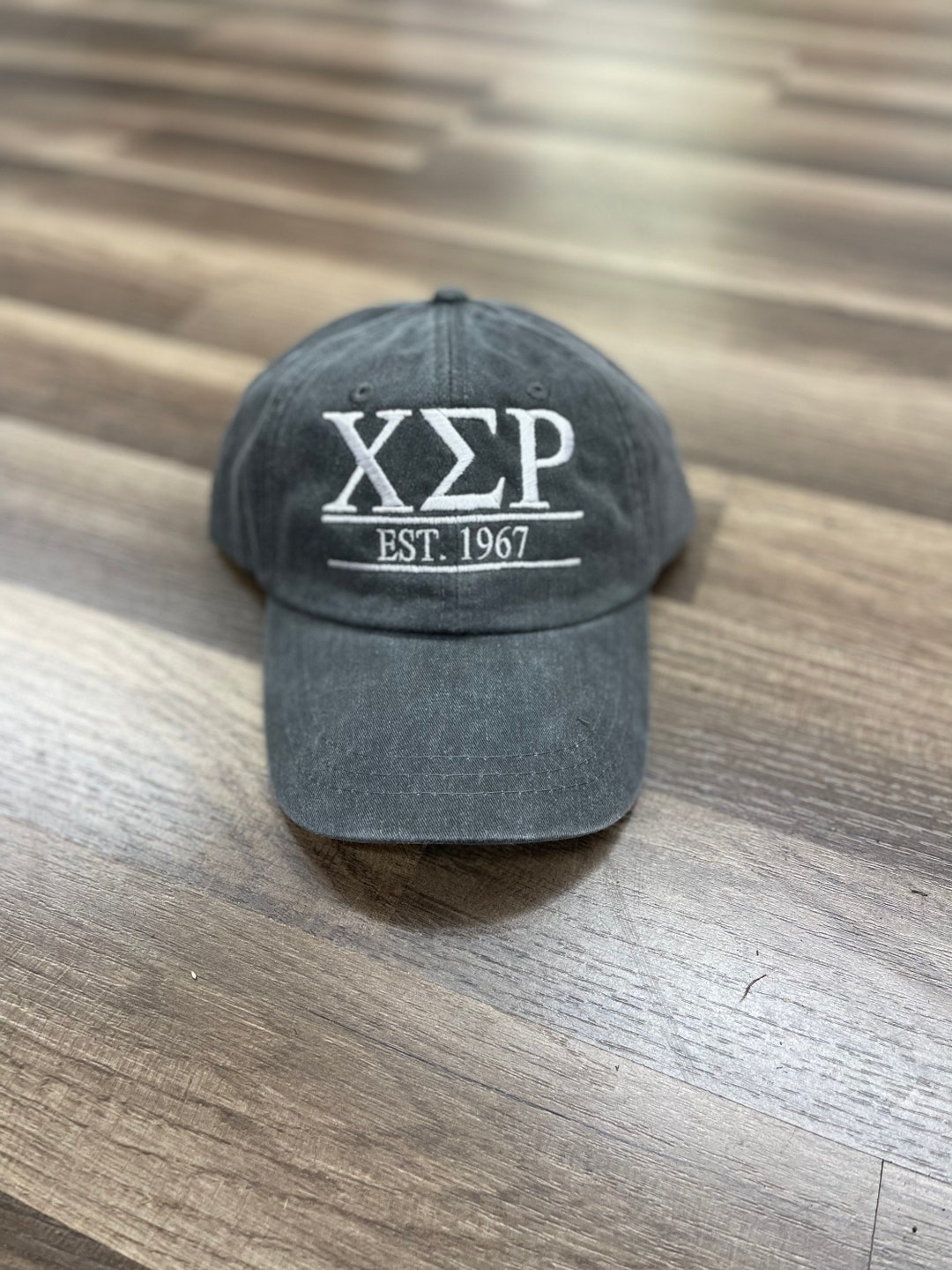 Chi Sigma Rho, Embroidered Adams Hat, Monogrammed Hat, Sorority Hats ...