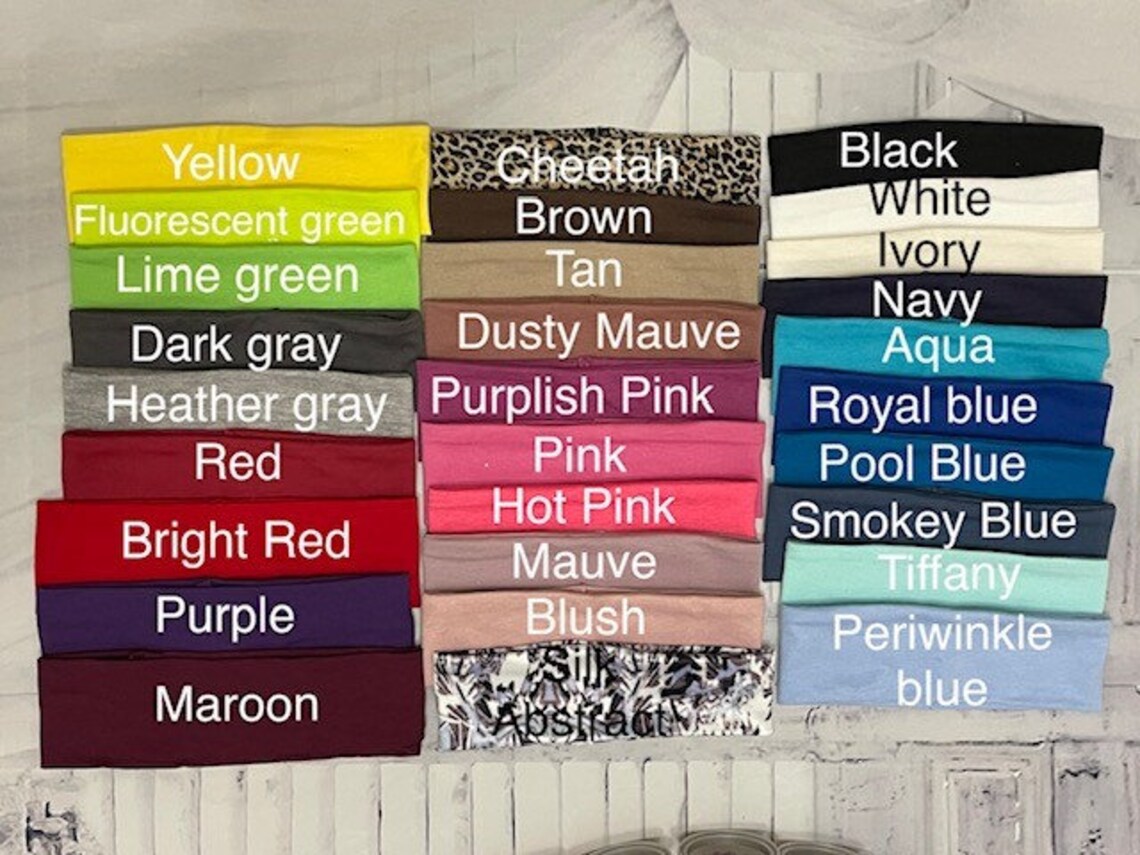 Custom Headband Monogrammed Headband Personalized Headband | Etsy