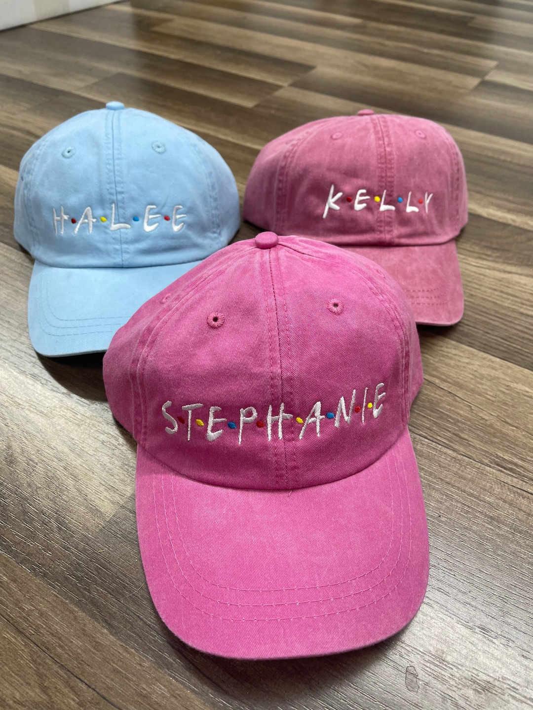 Friends Hat, Embroidered Hat, Monogrammed Hat, Personalized Hat, Custom ...