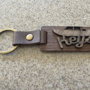 Laser Cut Wood Keychain Vehicle Specific Keychain, Birthday Gift, Dad ...