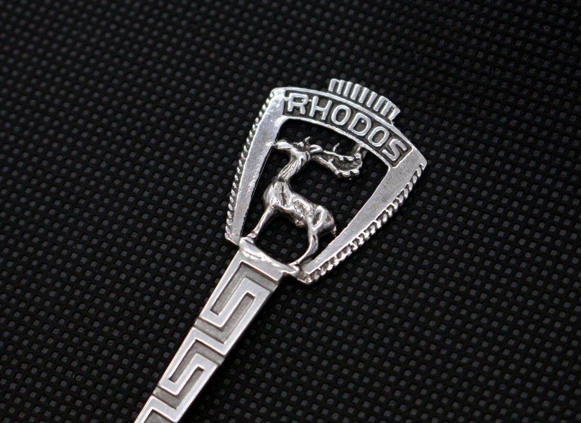 RHODOS Rhodes Island Greek Souvenir Sterling Silver Sugar - Etsy UK