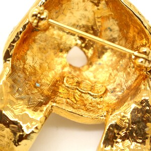 Camrose and Kross Jackie Kennedy JBK Collection Gold Tone Bow With ...