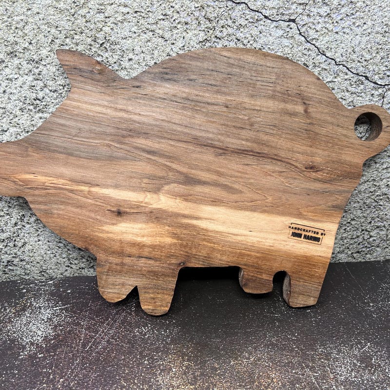 Pig Cutting Board - Etsy