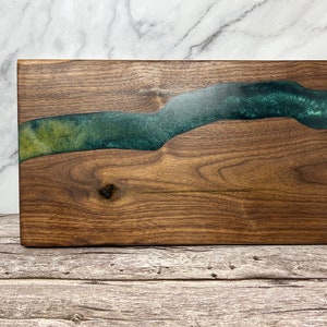 Walnut and Green River Board - Etsy