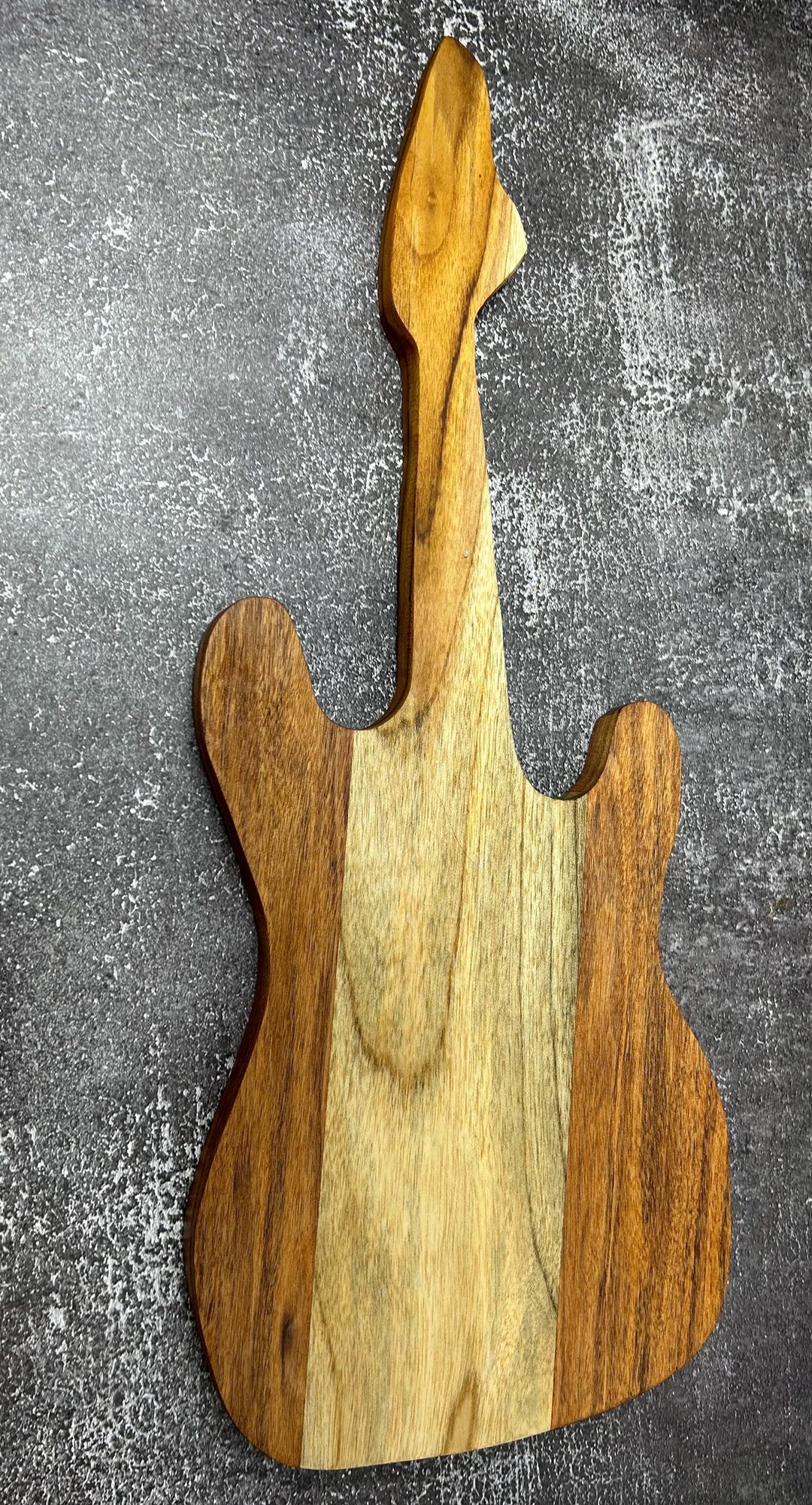 Teak and Rosewood Guitar Charcuterie Board - Etsy
