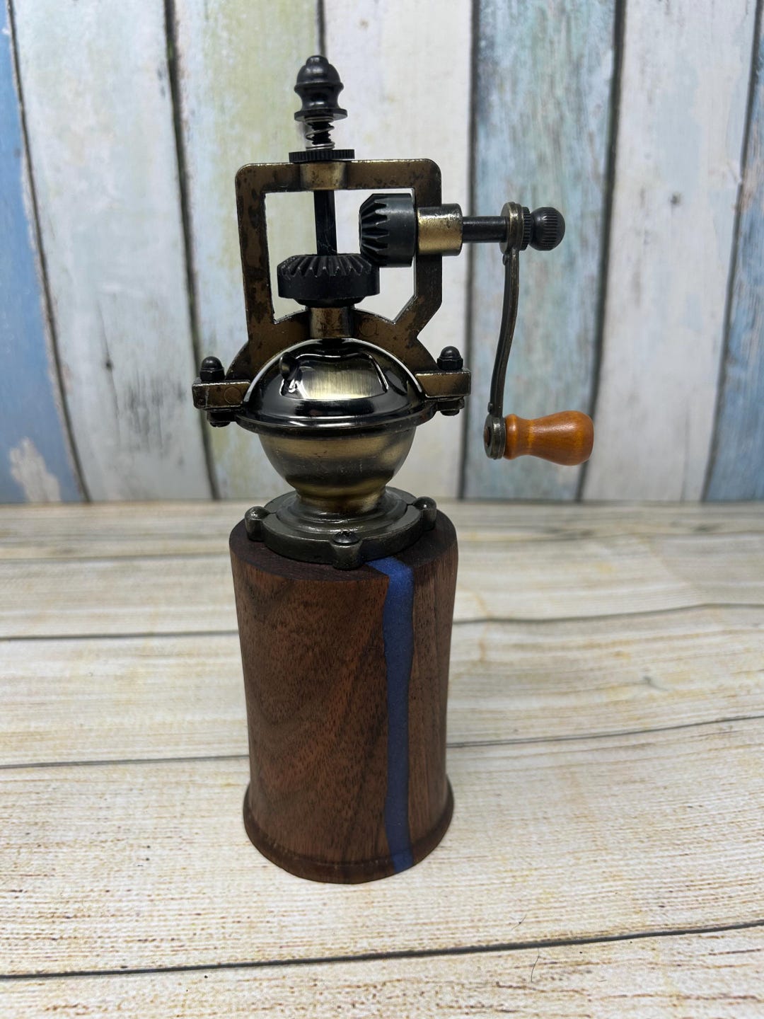 Walnut River Pepper Grinder - Etsy