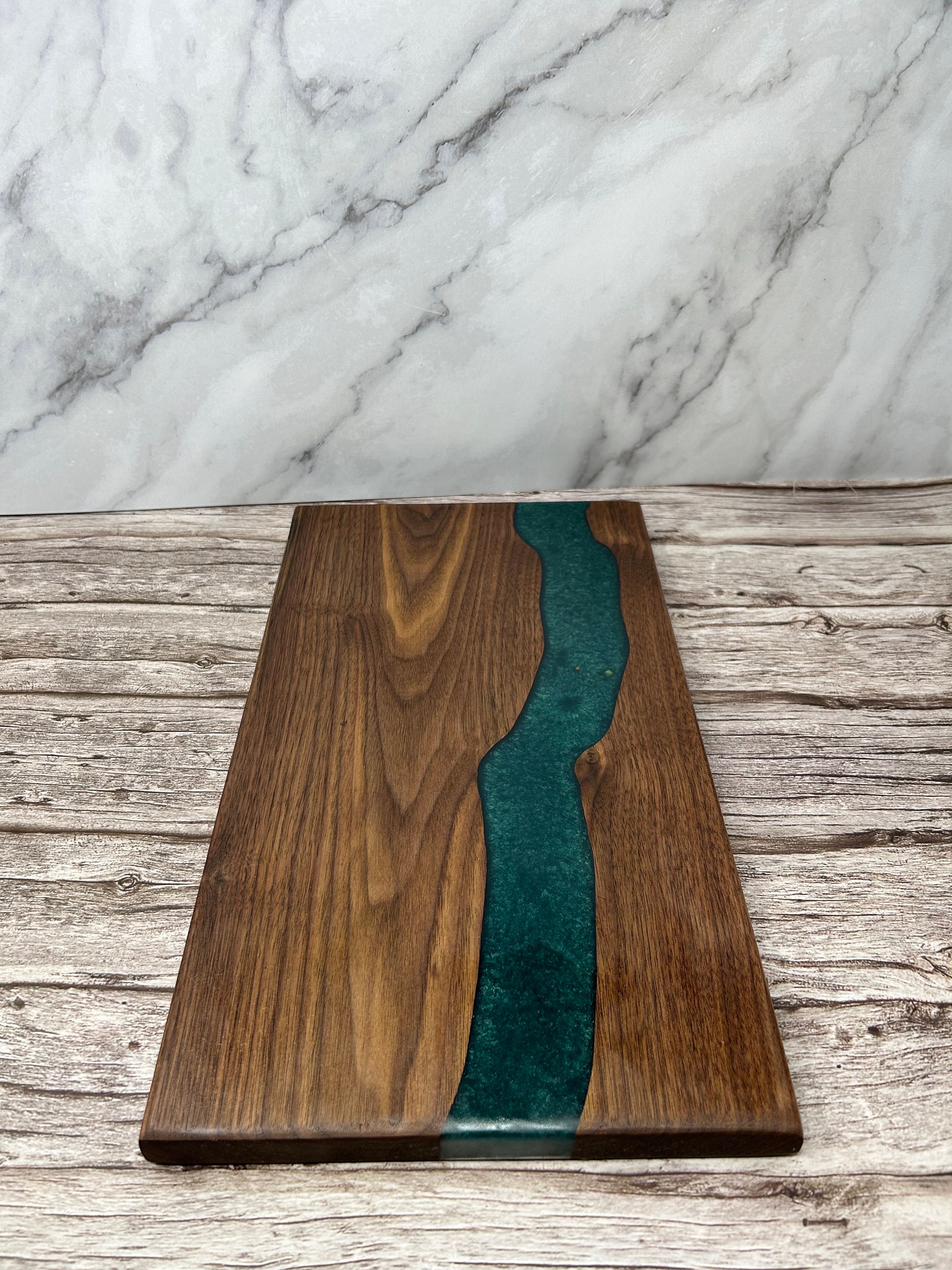 Walnut and Green River Board - Etsy