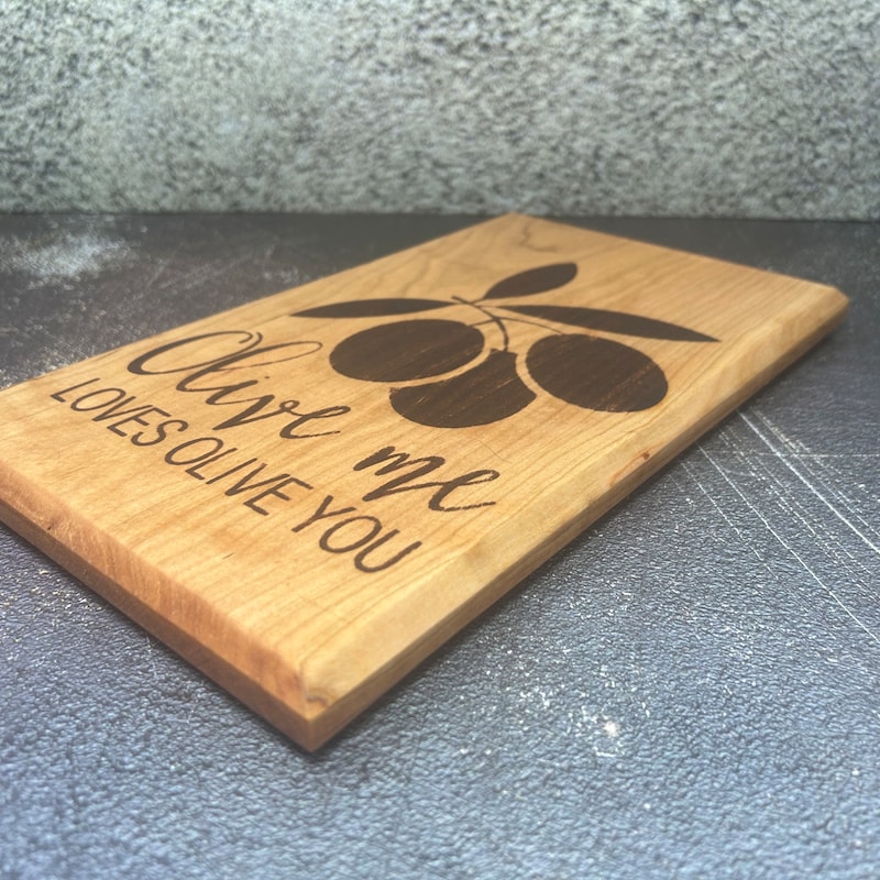 Olive You Sign - Etsy