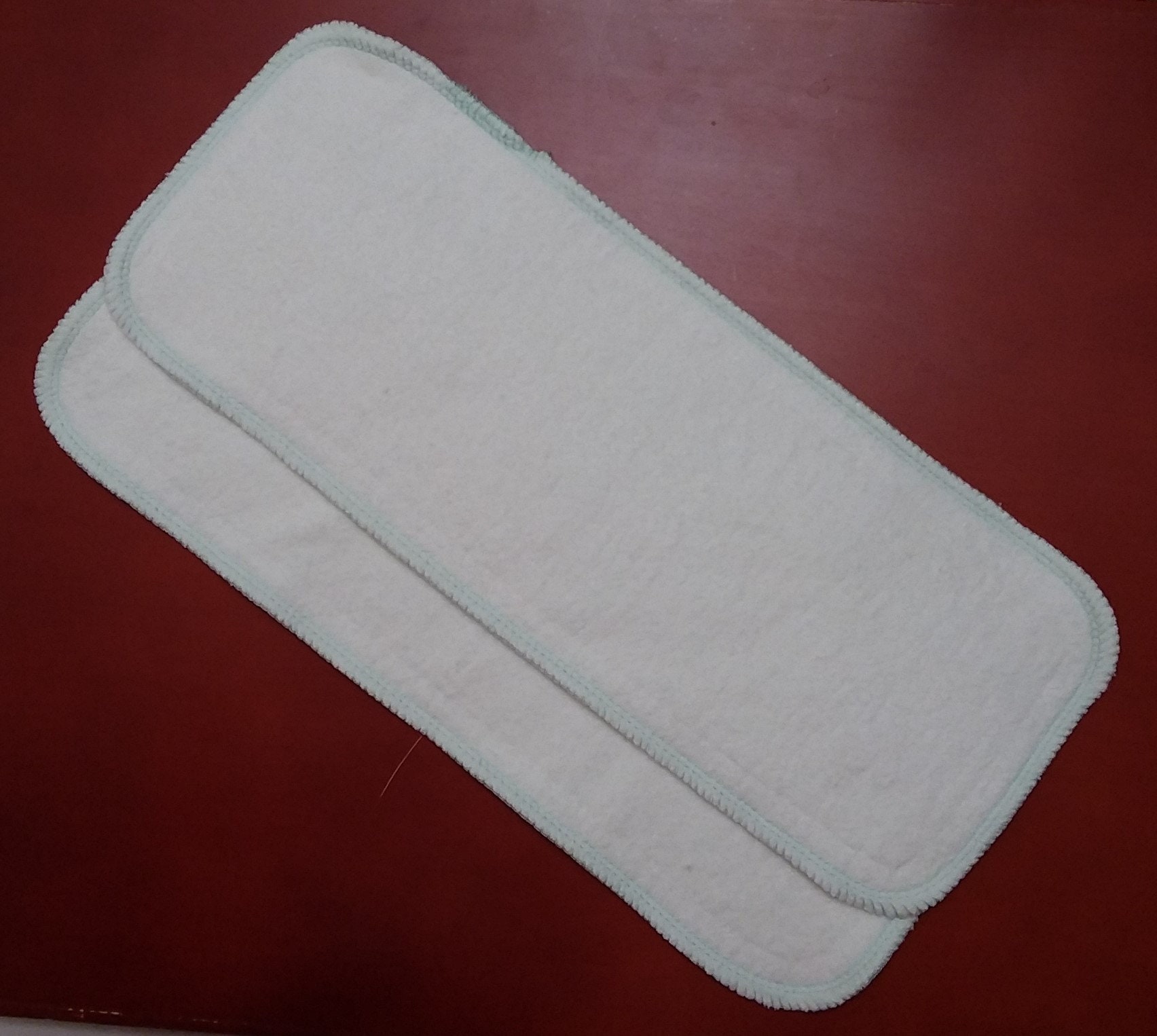 12 Hemp Organic Cotton Fleece Diaper Inserts / Soakers Size 5 - Etsy