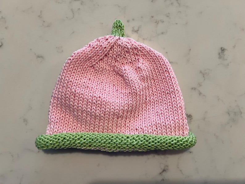 Pink Baby Peapod Hat - Etsy