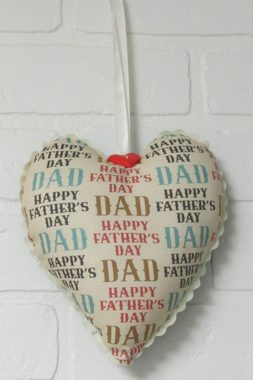 Father's Day Hanging Heart, Doorknob Hanger, Ornament, Wall Hanging ...